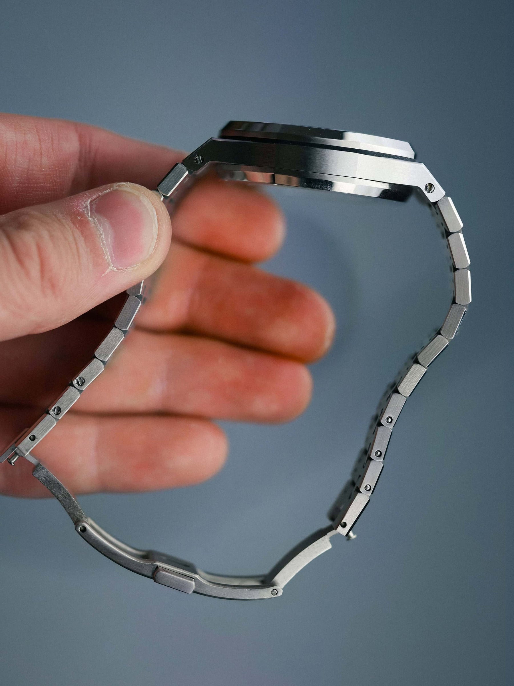 Seiko Royal Oak Mod Case – 37mm Silver for NH35 / NH72 – Nomods